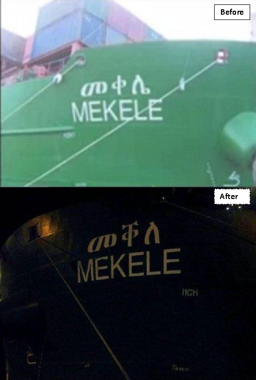 Mek’ele vessel’s name corrected after public backlash – Horn Affairs